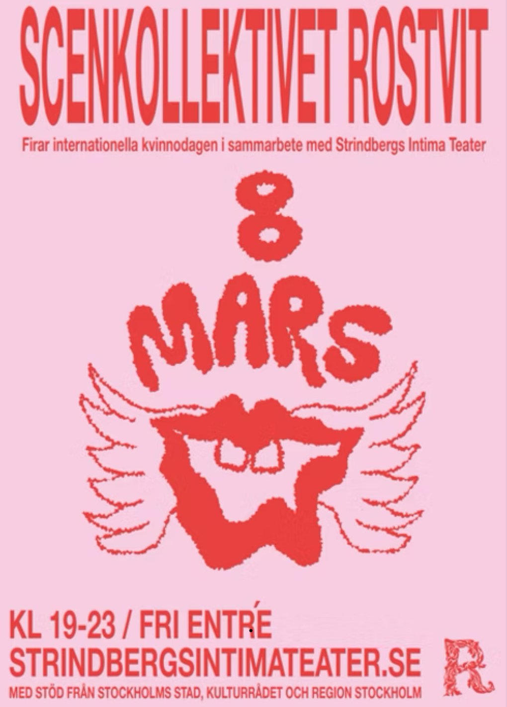 8:e mars på Strindbergs Intima Teater - Visit Stockholm