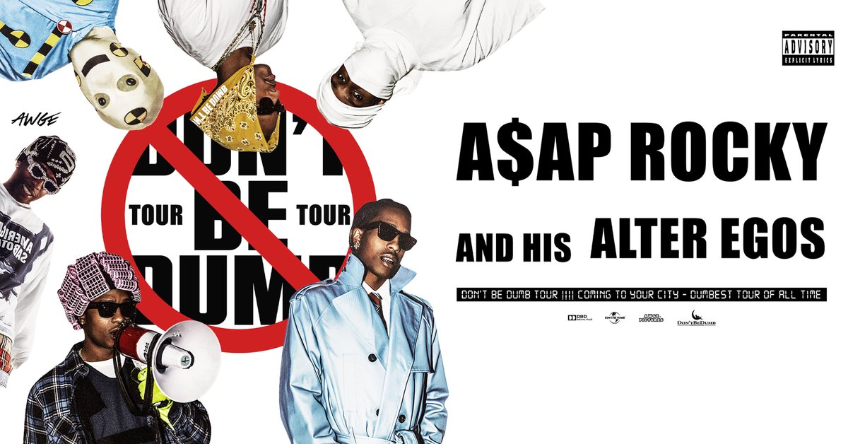A$AP Rocky – Don’t Be Dumb World Tour - Visit Stockholm