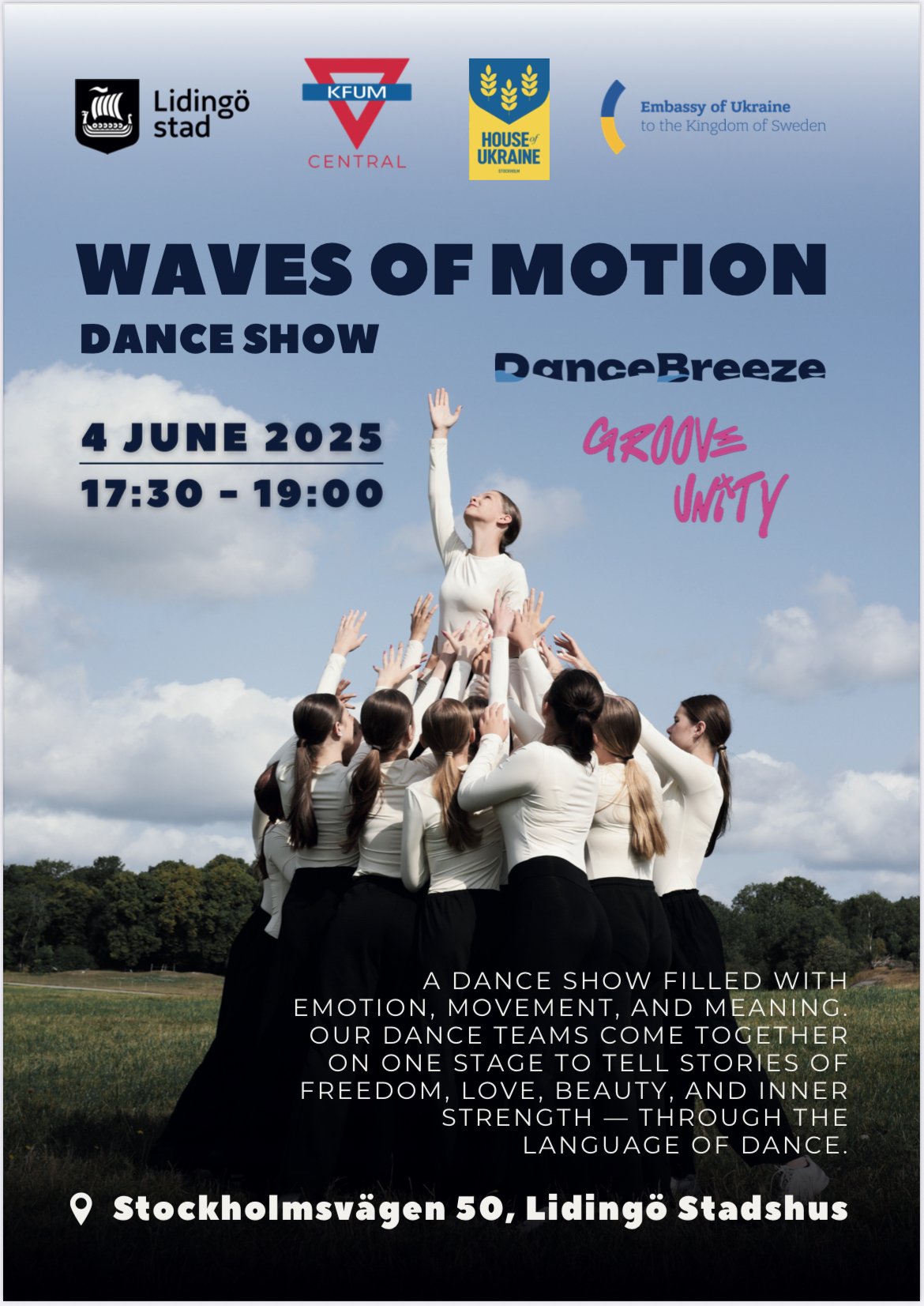dance show «Waves of Movement» - Visit Stockholm