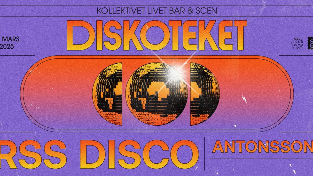 Diskoteket Returns | RSS Disco + Antonsson + TBA - Visit Stockholm