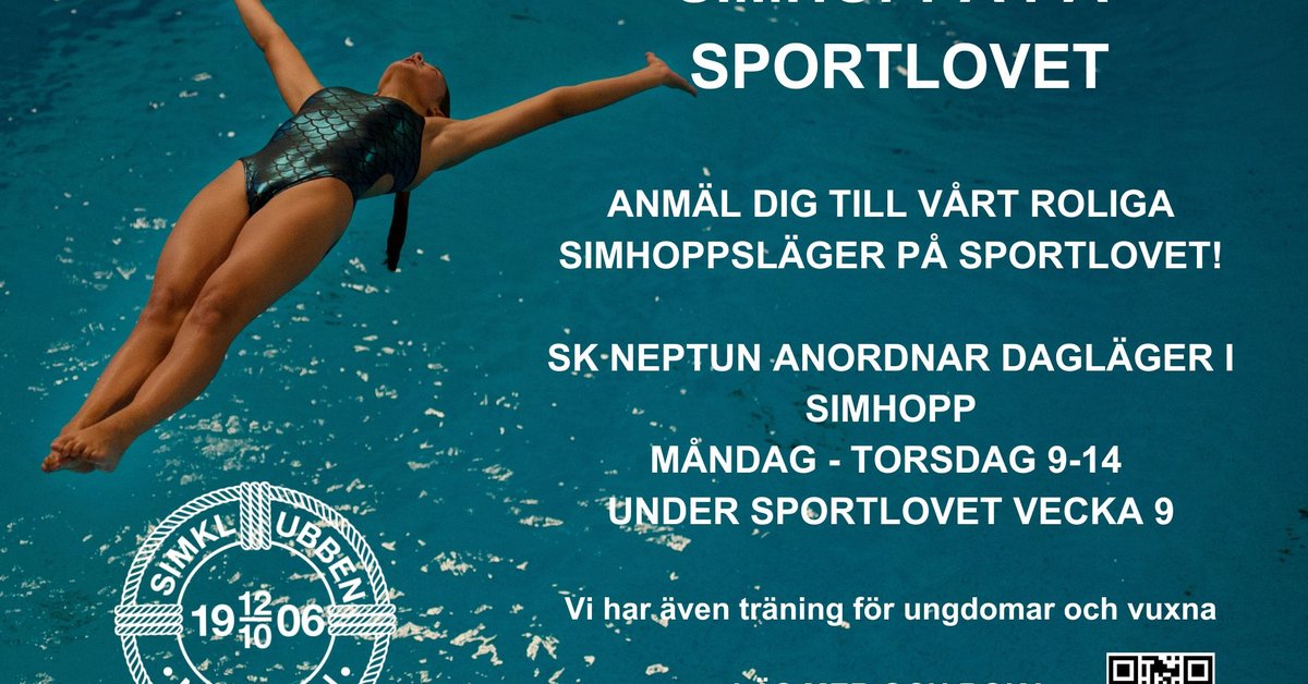 Sportlovsträning i simhopp på Eriksdalsbadet - Visit Stockholm