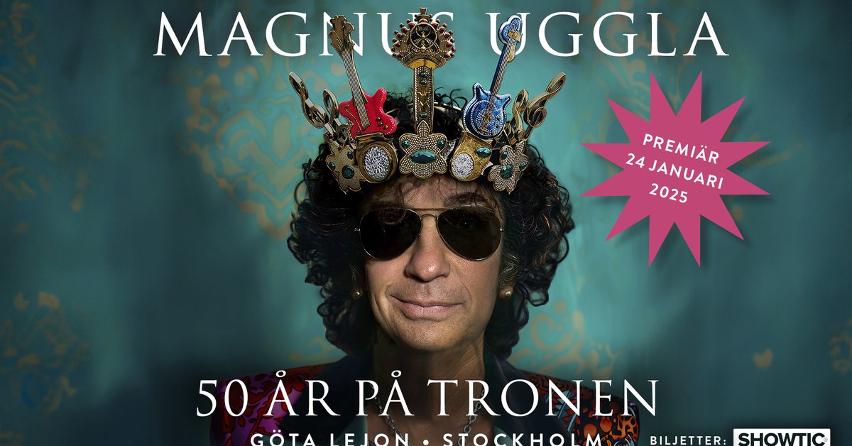Magnus Uggla: 50 år på tronen - Visit Stockholm
