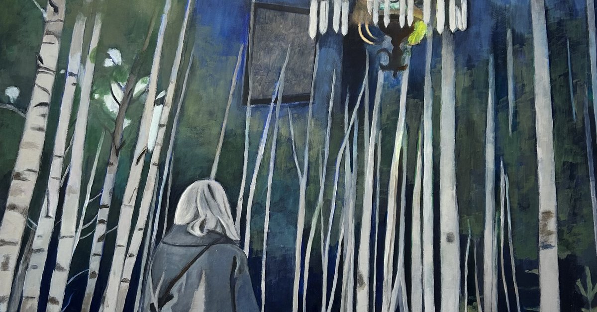 Maria Olsson - Ursprung, målade collage - Visit Stockholm