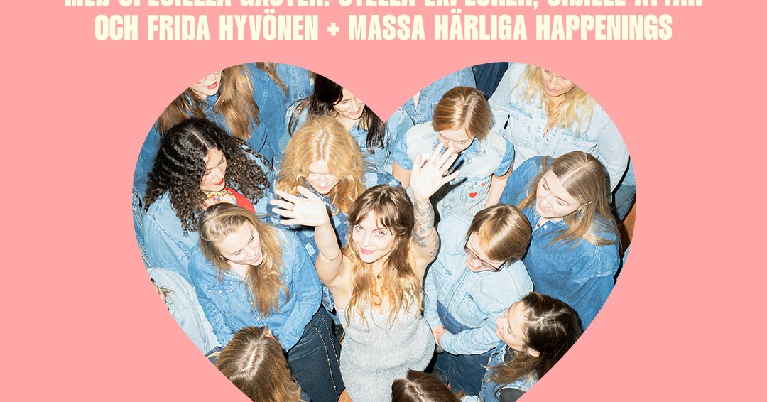 Alla hjärtans dag med Mira Ray och Powerballadkören - Visit Stockholm